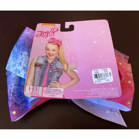 JoJo Siwa | Accessories | Nwt Jojo Siwa Rhinestone Unicorn Hair Bow ...